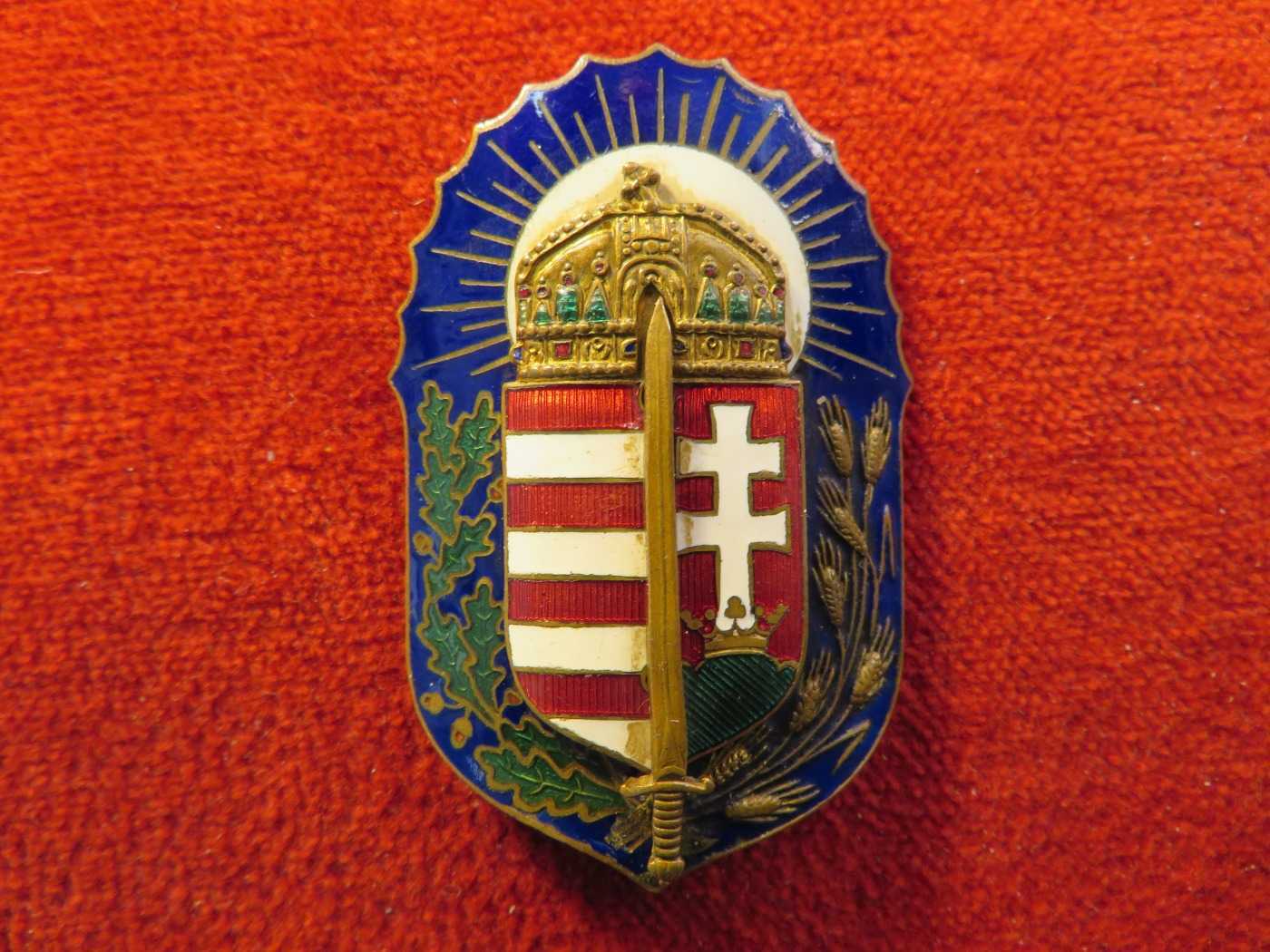 VITÉZI JELVÉNY 1920-1945 (BOCZÁN GY. BUDAPEST ) kiv - Vatera.hu
