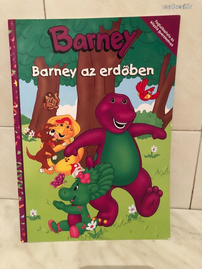 Barney: Barney az erdőben-Foglalkoztató és kifestő (meghosszabbítva ...
