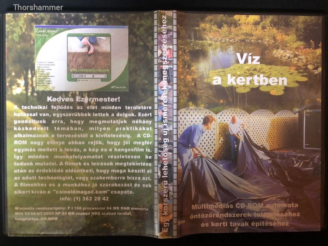 Víz a kertben – Automata öntözőrendszerek telepítéséhez és kerti tavak ...