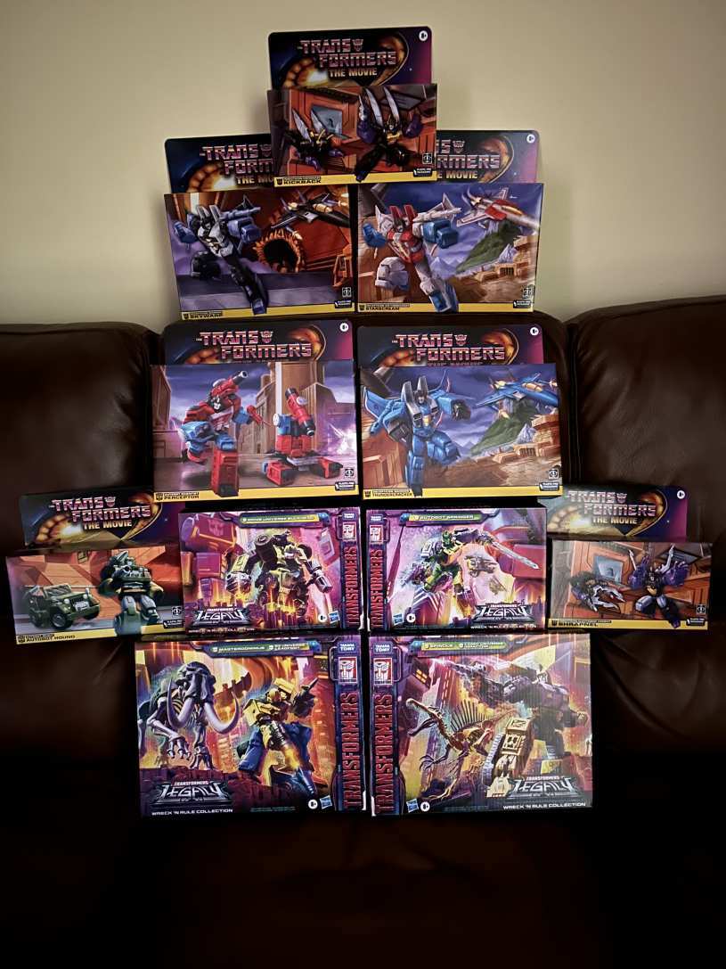 Transformers Retro G1 Movie+Legacy Wreck N Rule Collection 11db ...
