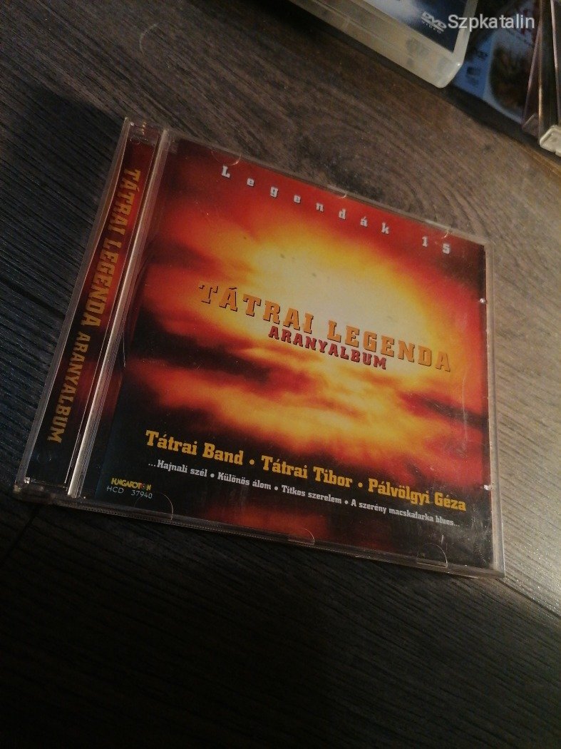 CD - Tátrai legenda: Aranyalbum (Tátrai Band, Tátrai Tibor, Pálvölgyi Géza)
