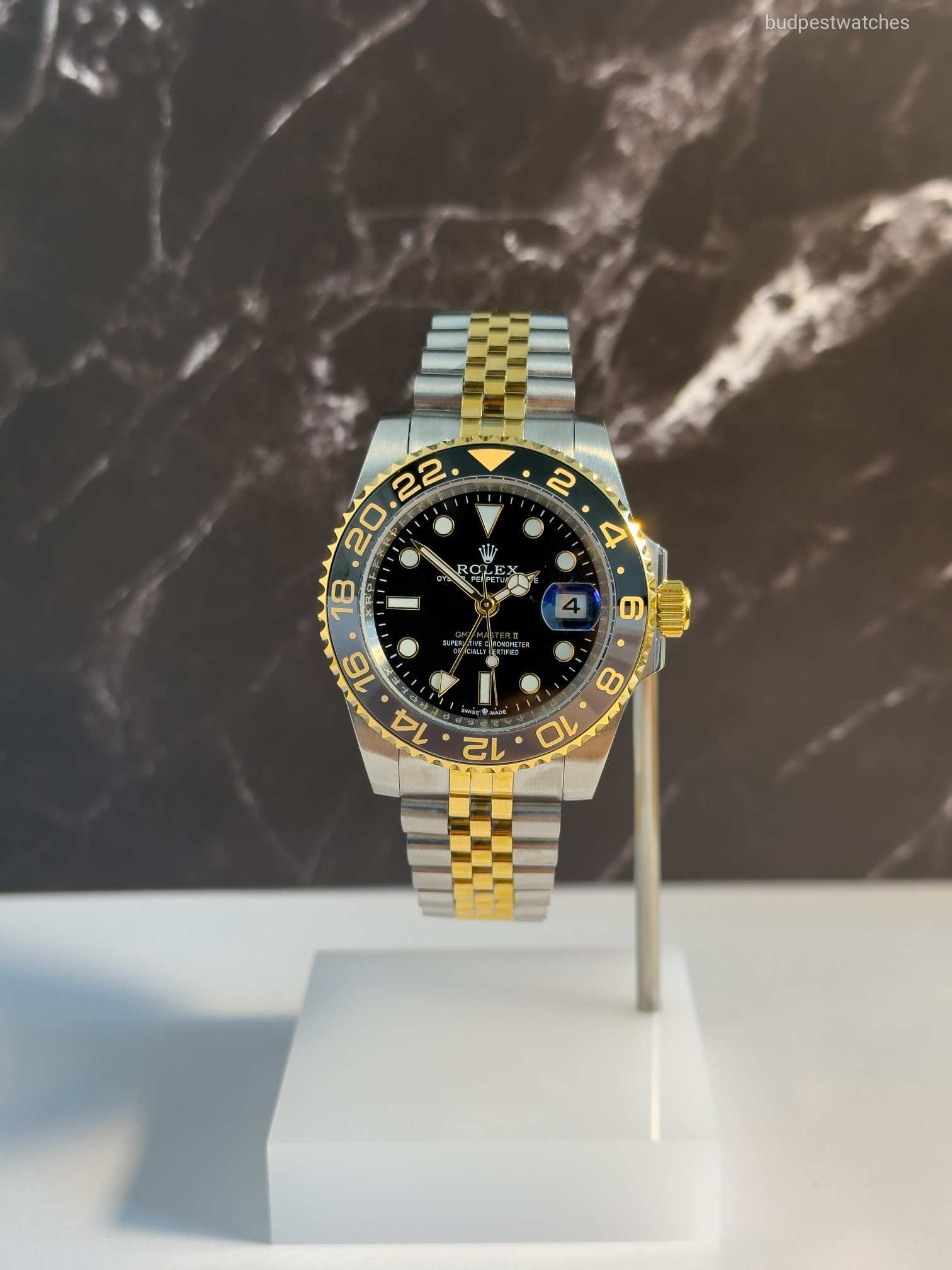 Rolex GMT Master 2 40mm Automata Férfi Karóra/Replika Óra Legjobb AAA+ ...