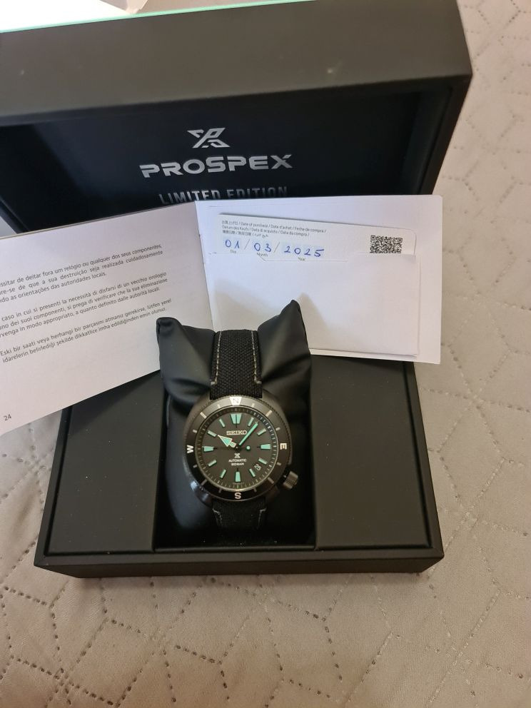 Eladó SEIKO Prospex Land Tortoise Black Series Night Vision Limited ...