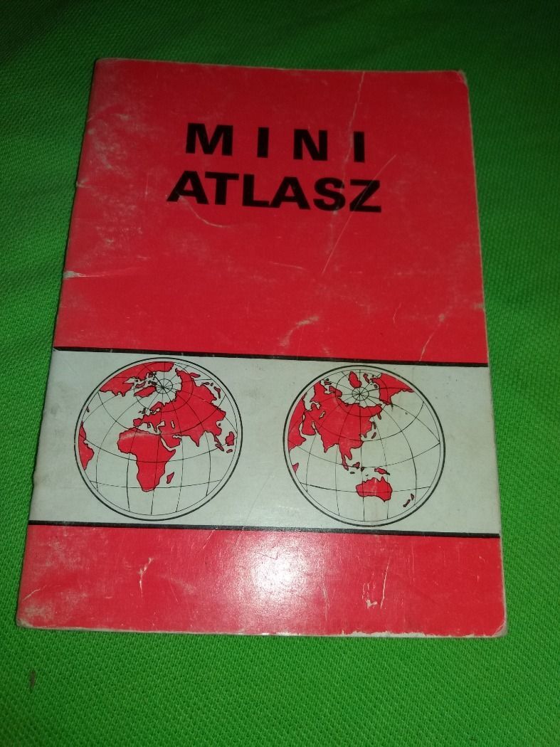 1985. MINI ATLASZ CARTOGRÁFIA vállalat limitált darabszámban kiadott ...