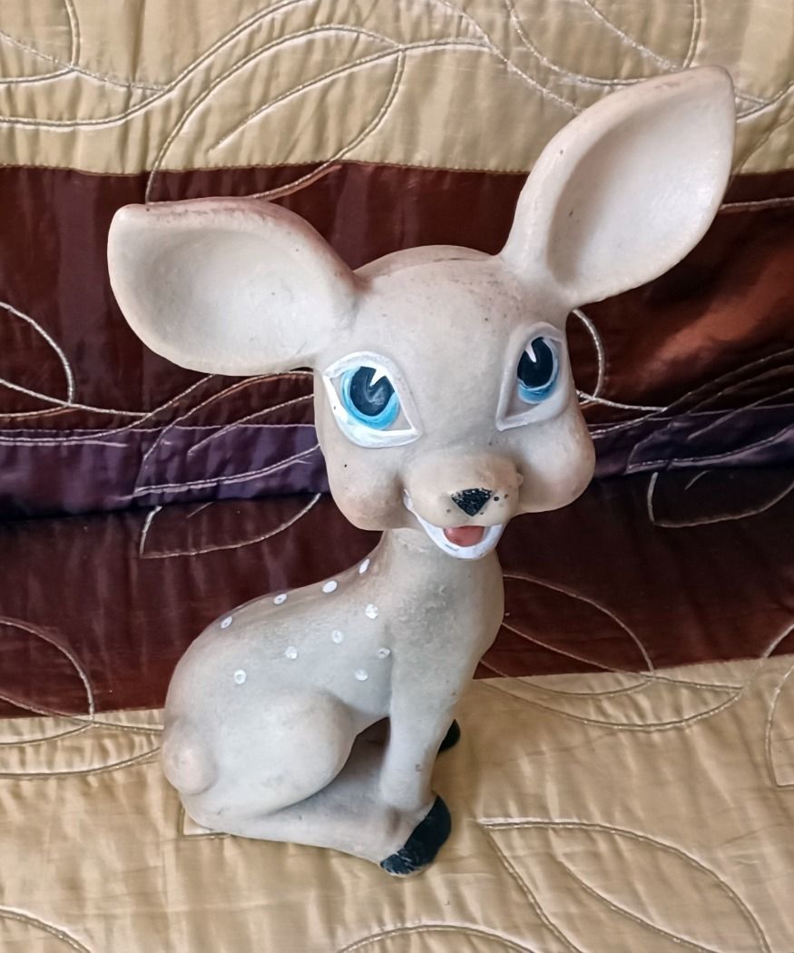 RÉGI DISNEY FÉLE GUMI ŐZIKE/ PLASTIK JÁTÉK (meghosszabbítva: 3477969464 ...