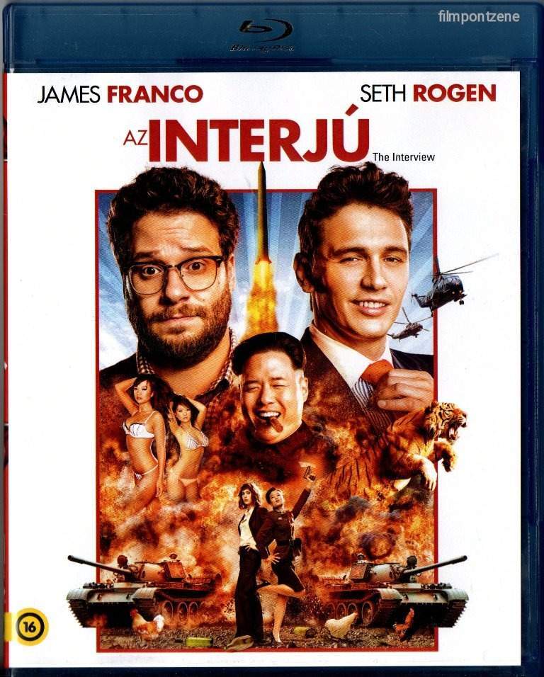 Az interjú (Blu-ray) 2014 fsz: Seth Rogen, James Franco - magyar kiadás ...