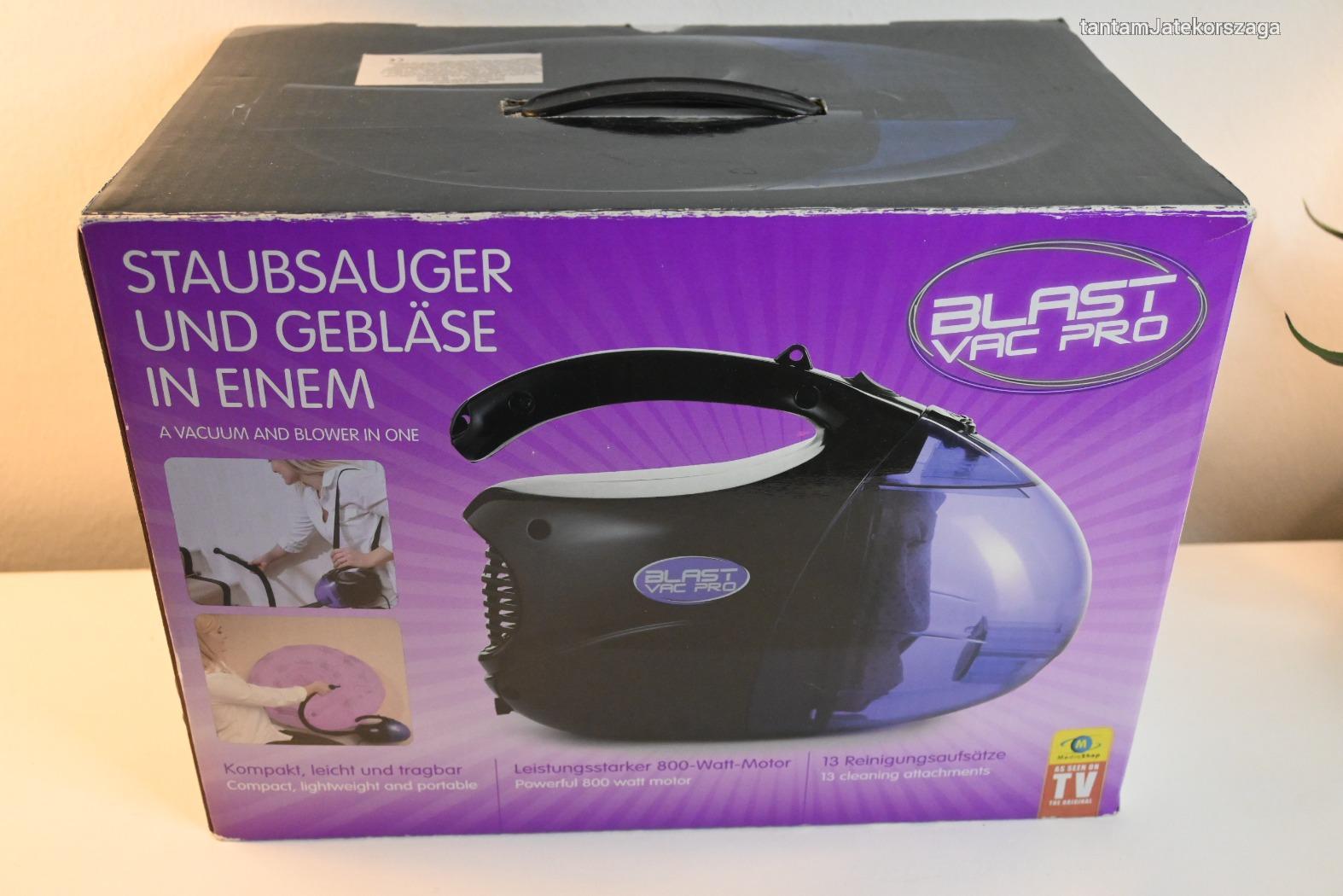 JML Blast Vac Pro kézi porszívó, szívó és fújó funkcióval, 800 W