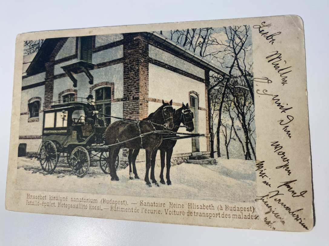 Budapest XII. kerület Erzsébet királyné Sissi Szanatórium betegszállító ...