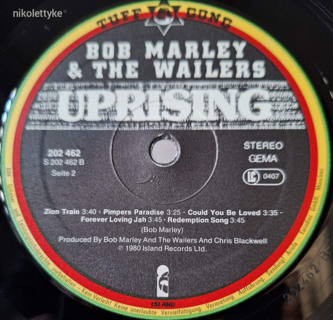 REGGAE Bob Marley - Uprising (12 Vinyl LP) - Vatera.hu