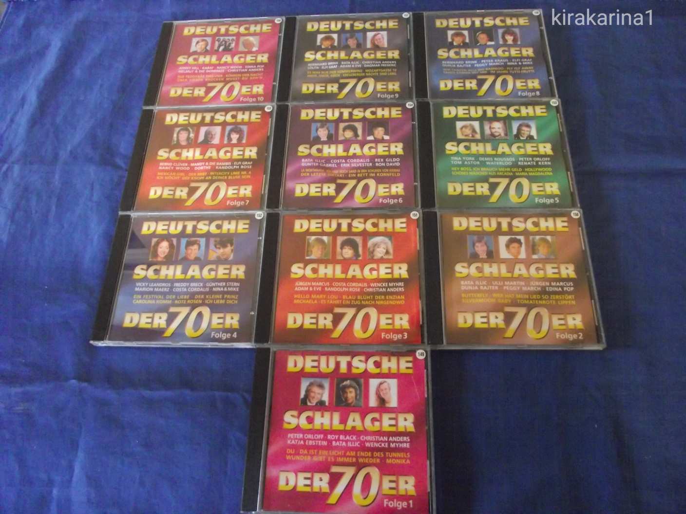 Deutsche schlager der 70er 10 lemezes cd gyűjtemény - Vatera.hu