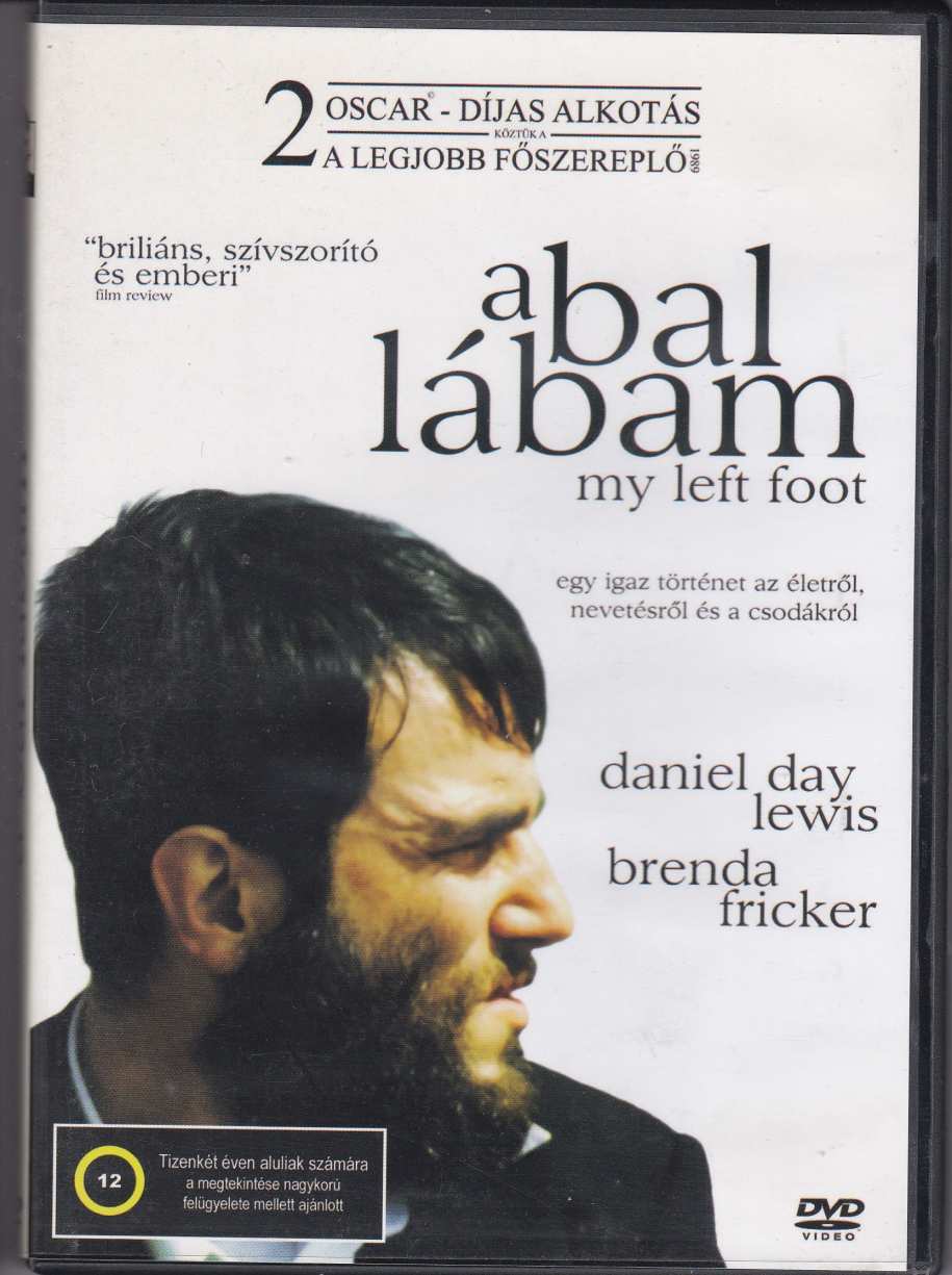 A bal lábam dvd (Jim Sheridan filmje, fsz: Daniel Day Lewis, Brenda ...