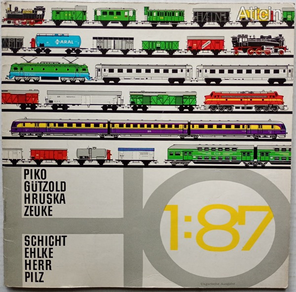 Piko Katalog, 1964. Piko modellvasút katalógus, magyar nyelven ...
