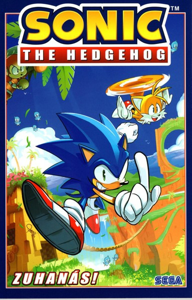 új SEGA Sonic The Hedgehog / Sündisznó 1: Zuhanás! képregény magyarul ...