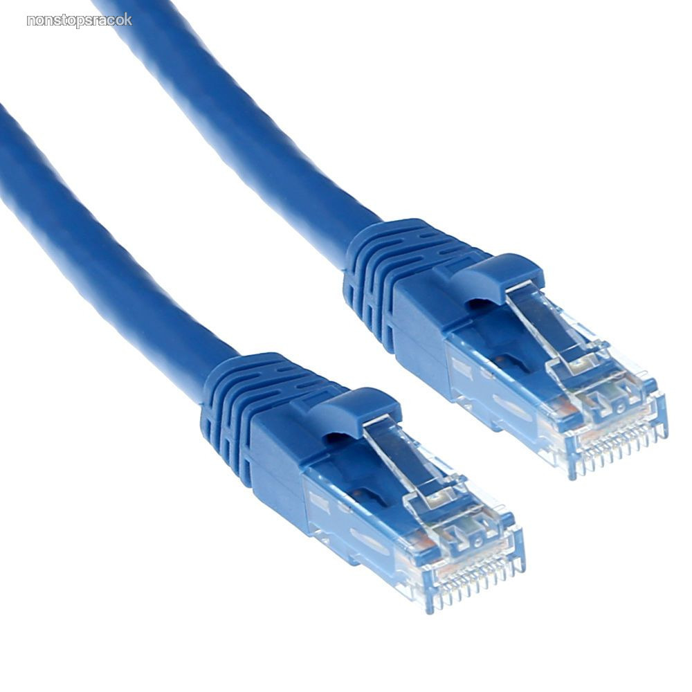 ACT CAT6 U-UTP Patch Cable 5m Blue IS8605 Hálózat Hálózati kábelek