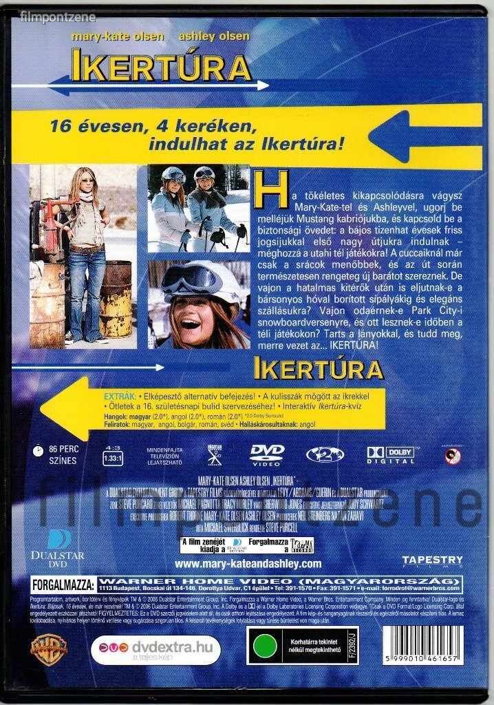 Ikertúra (2002) DVD fsz: Mary-Kate és Ashley Olsen - Warner Home Video ...