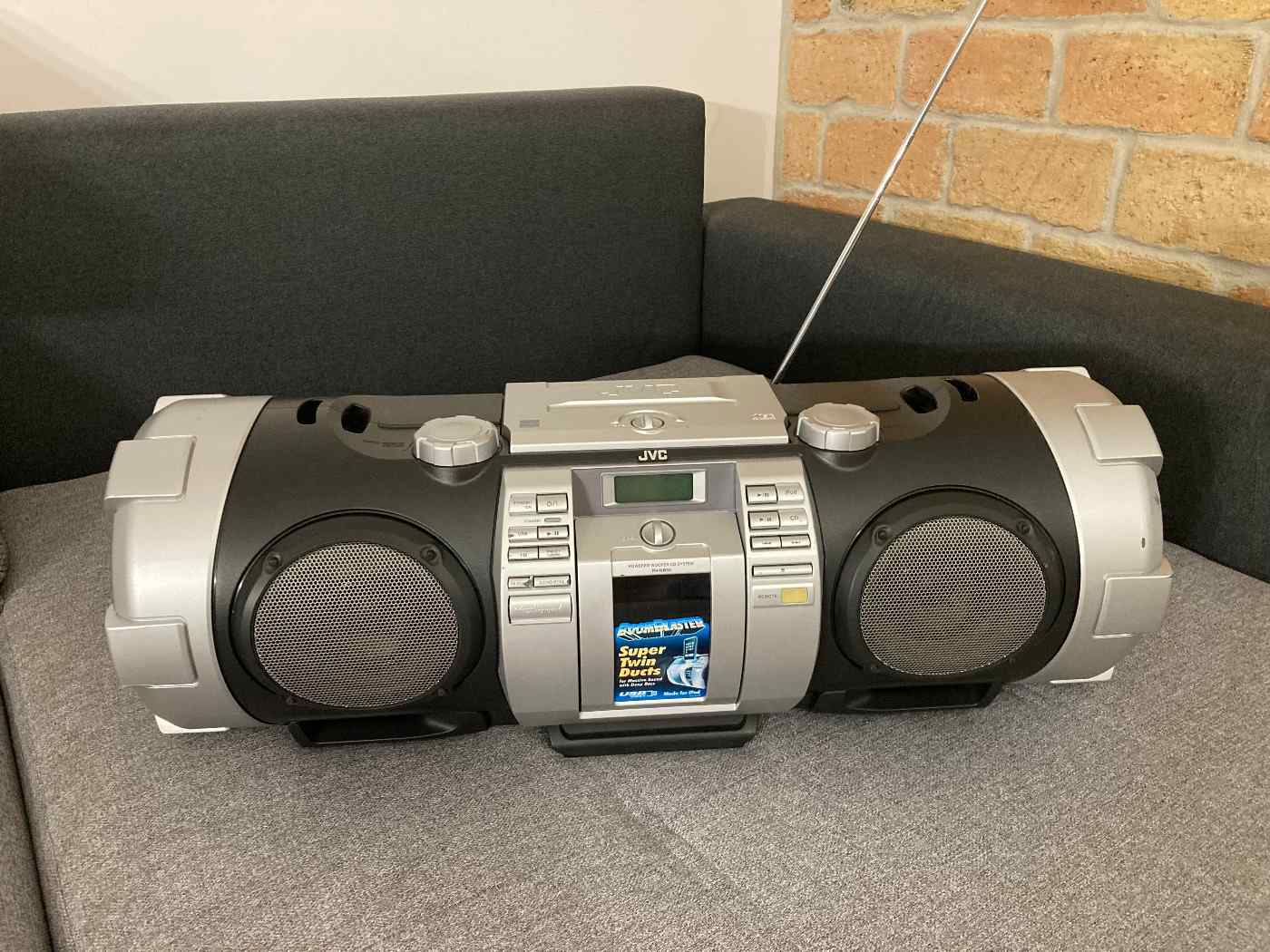 JVC RV-NB50 Boomblaster boombox!!!USB,dokkoló ... (meghosszabbítva ...