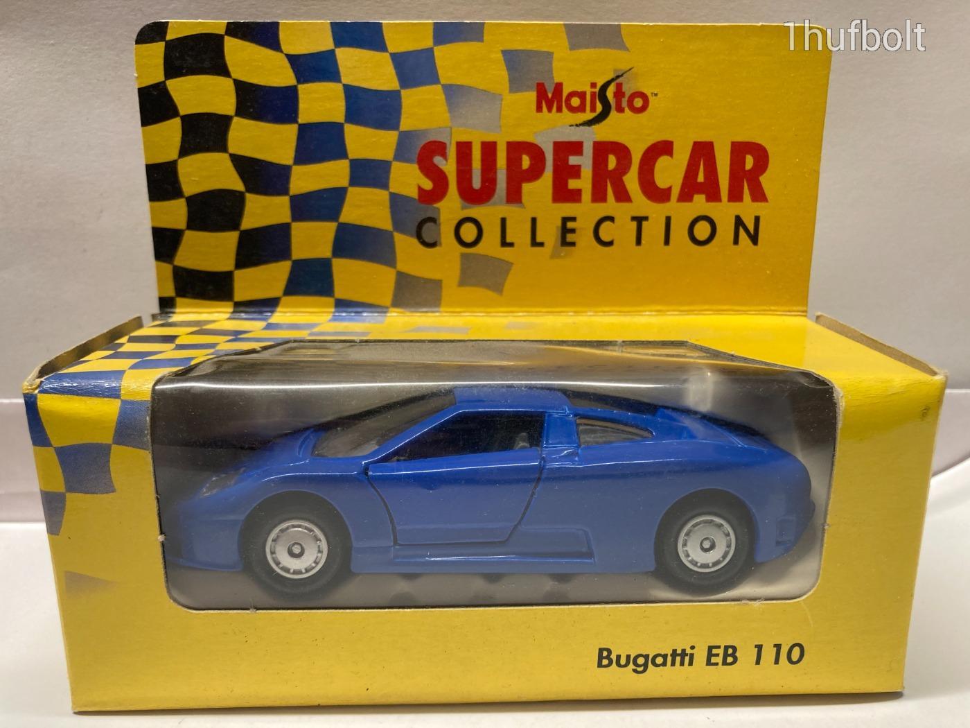 - Maisto Supercar Collection - Bugatti EB110 - 1:40 - autó modell - új ...