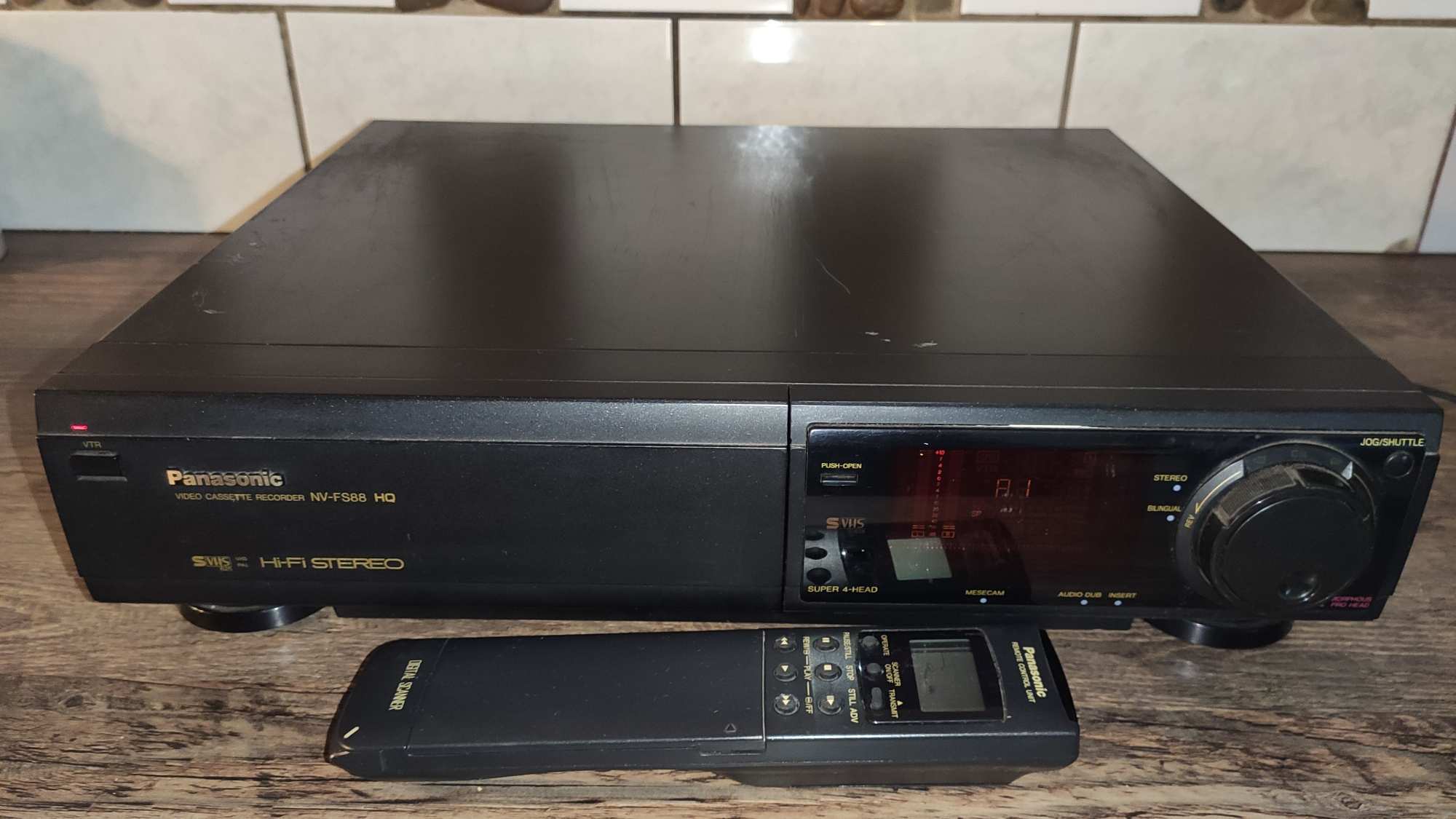 PANASONIC NV-FS88 - PANASONIC NV-FS88EE - HI-FI STEREO VHS - Vatera.hu