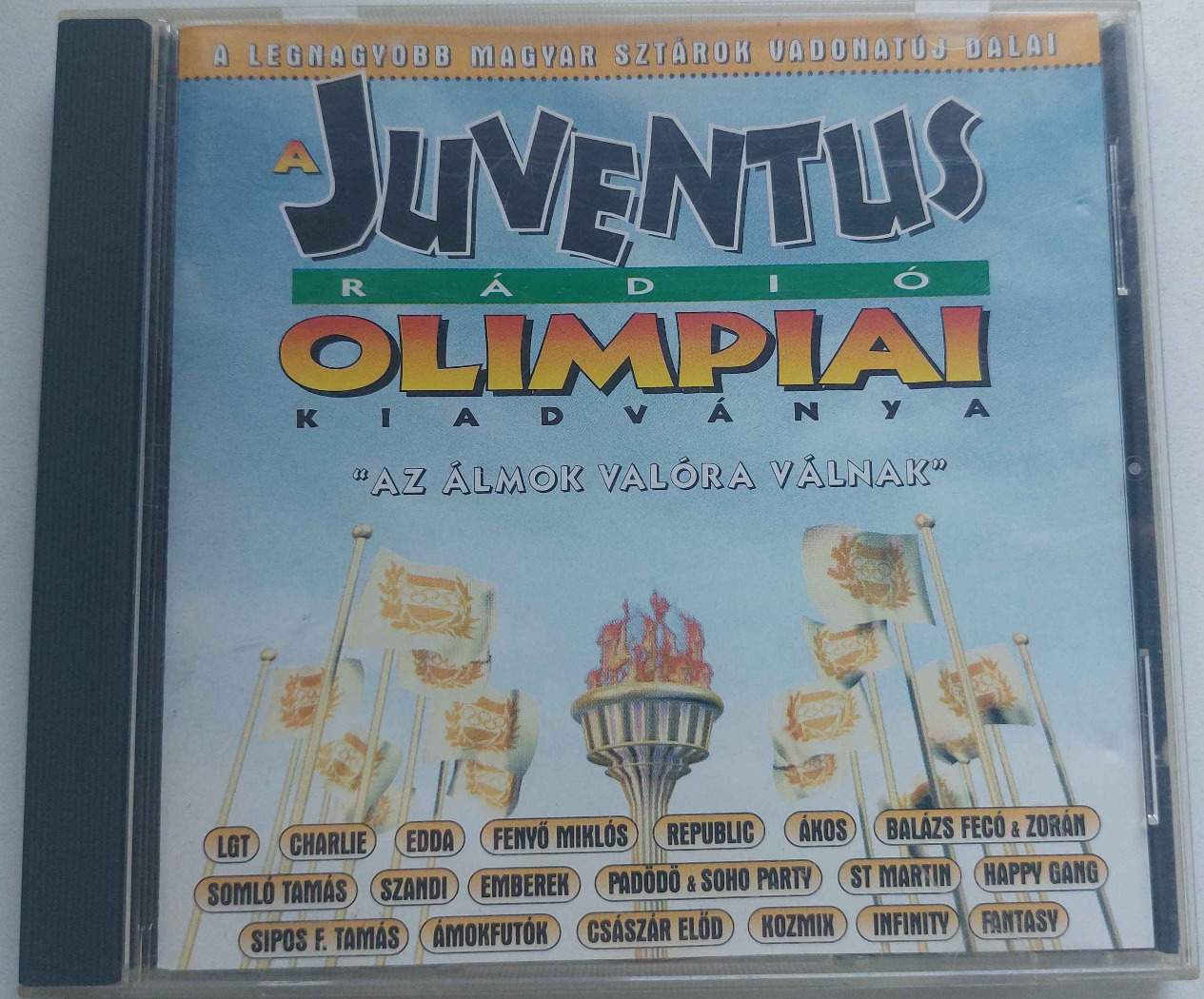 VA - A Juventus Rádió Olimpiai kiadványa (LGT,Edda,Fenyő Miklós,Szandi ...