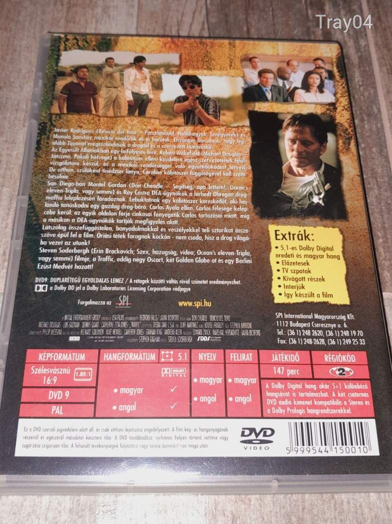 Traffic DVD (2000) Szinkronizált (Steven Soderbergh filmje) Michael ...