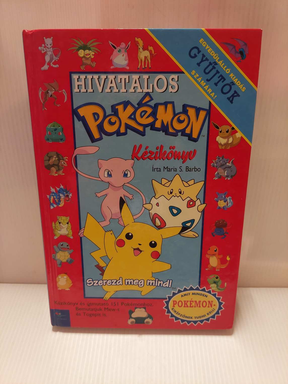 Maria S. Barbo - Pokémon hivatalos kézikönyv - könyv - Vatera.hu