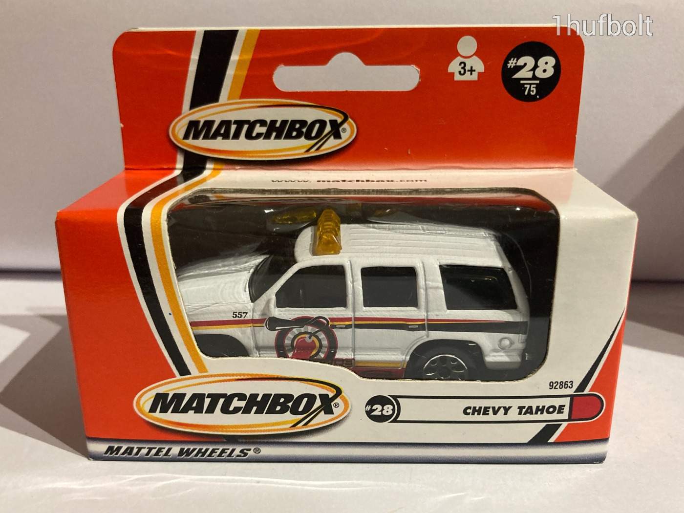 - Matchbox #28 - Chevy Tahoe - 2000 - bombavizsgáló terepjáró modell ...