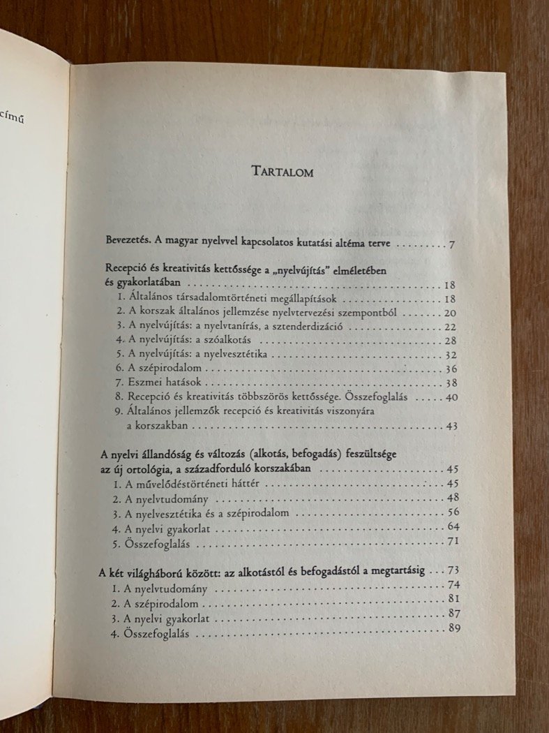 Tolcsvai Nagy Gábor: Alkotás és befogadás a magyar nyelv 18. század ...