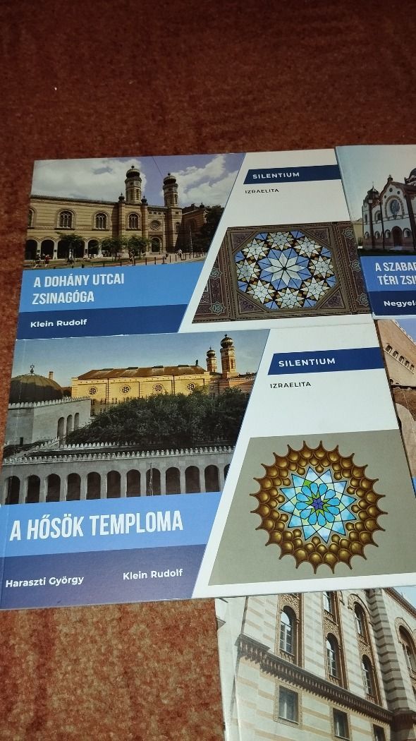 ZSIDÓ TEMPLOMOK 5 KÖTET DOHÁNY UTCAI,HŐSÖK TEMPLOMA,SZABADKAIAK ...