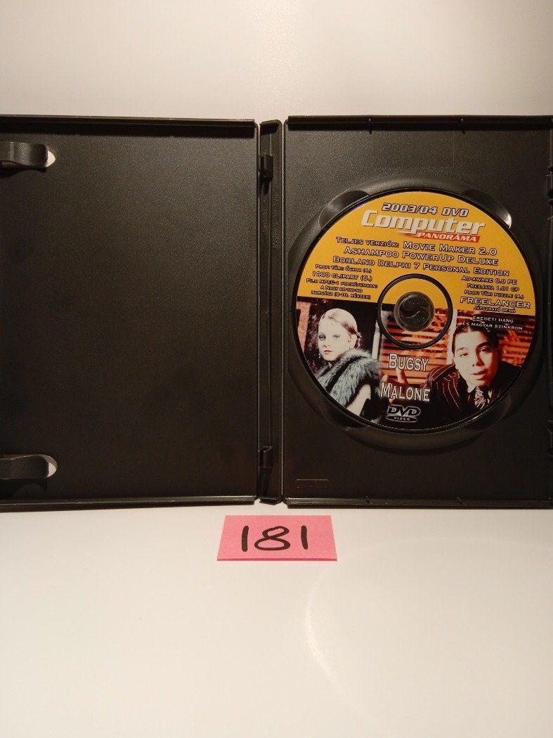 Újszerű DVD 181 Computer Panoráma - Bugsy Malone - Jodie Foster, Scott ...