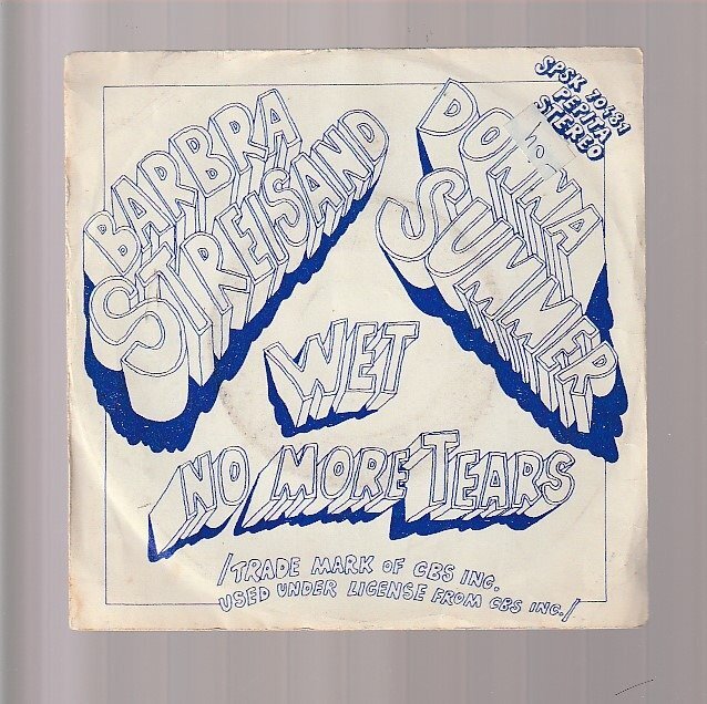SPSK 70481 Barbra Streisand & Donna Summer - Wet / No More Tears