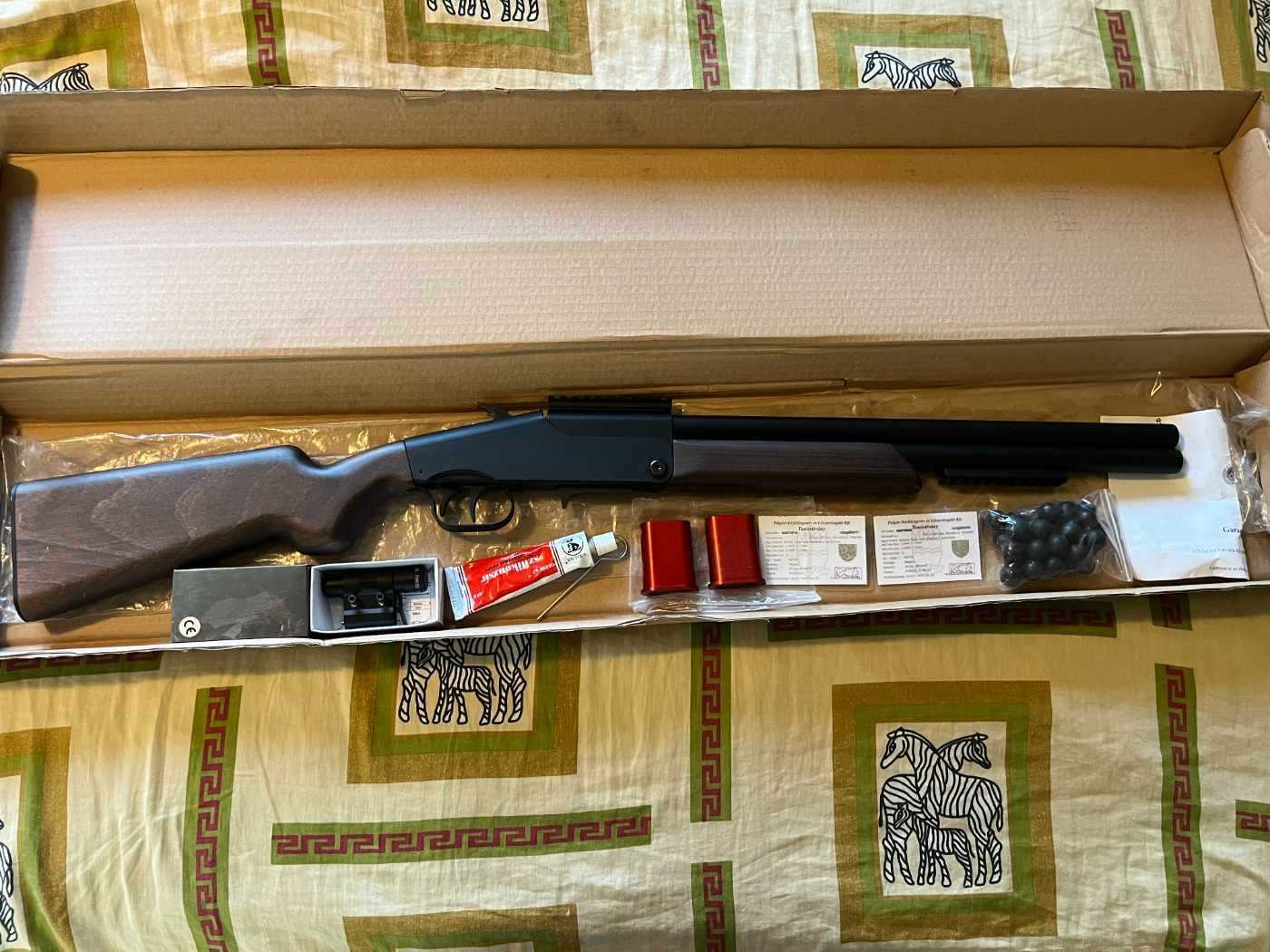 Új Atlas G-Shoot 4 Matic Tactical gumilövedékes 2db szereléksínnel ...