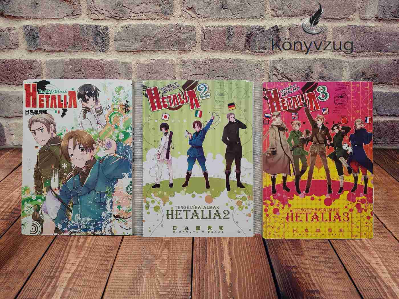Himaruya Hidekaz - Hetalia - Tengelyhatalmak 1-3. - Vatera.hu