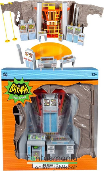 30-40cm-es Batcave diorama háttér 15-16cm-es Batman figurákhoz - Adam ...