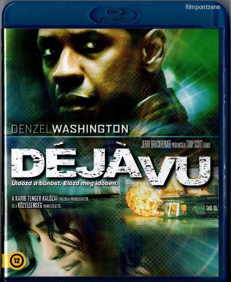 Déjá Vu (Blu-ray) 2006 fsz: Denzel Washington (Deja vu, Déja vu Dejavu ...