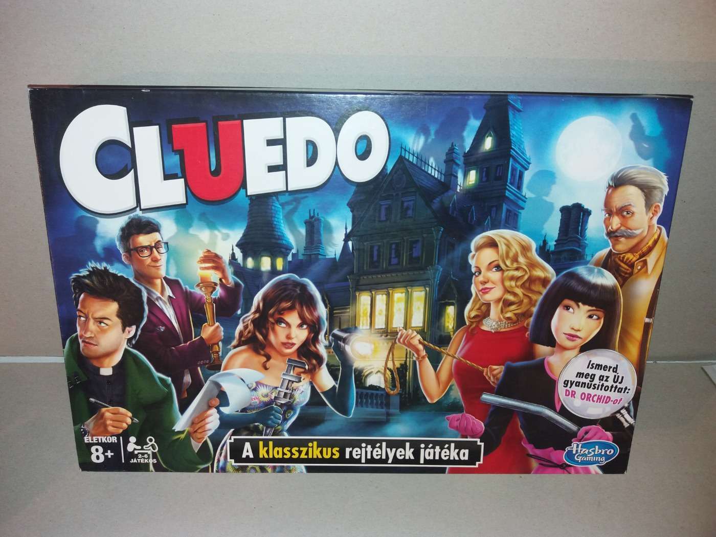 Cluedo a klasszikus rejtélyek játéka egy gyilkosság hat gyanúsított ...