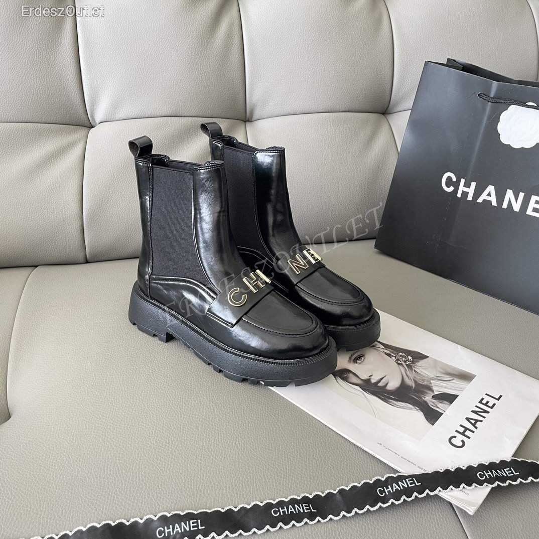 CHANEL cipő, bőr bokacsizma,LIMITÁLT ,2 szín,35-40., eredeti áru!