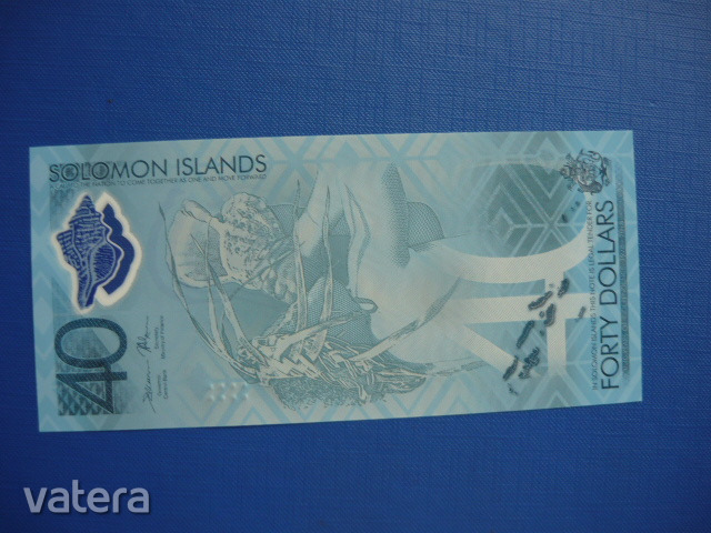 SOLOMON ISLANDS / SALAMON-SZIGETEK 40 DOLLÁR / FORTY DOLLARS 2018 ...