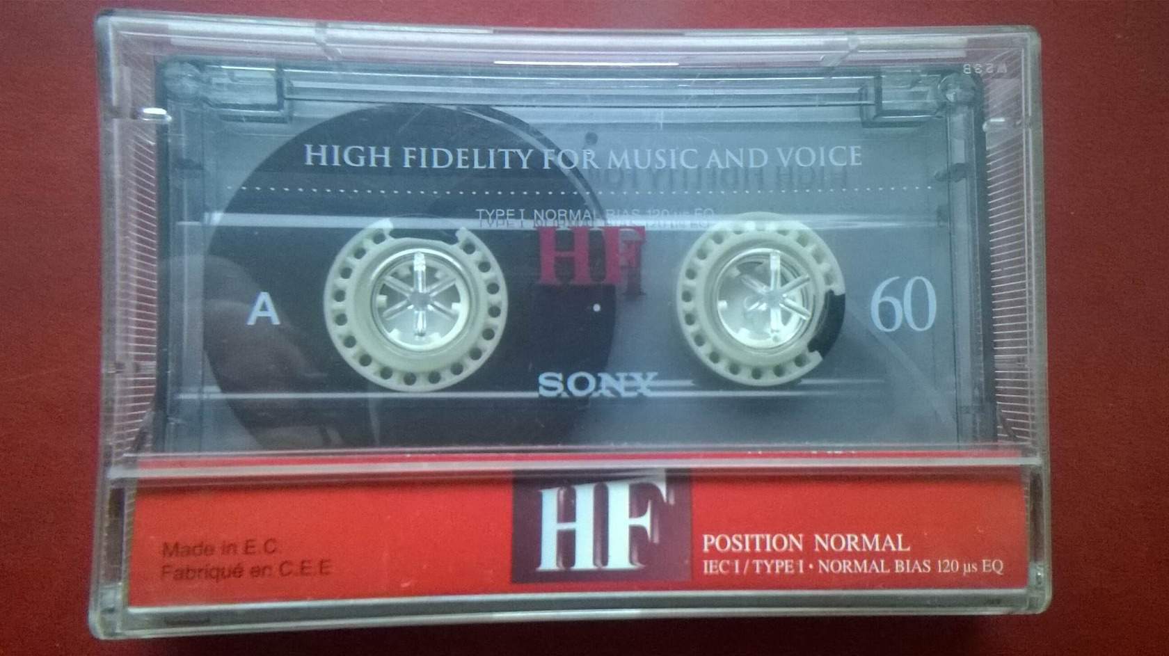 SONY HF 60 retro hang kazetta , High Fidelity for Music and Voice ...