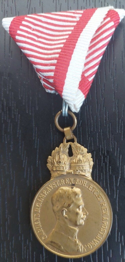 IV. Károly Signum Laudis bronz kitüntetés. 1 FORINTRÓL! - Vatera.hu