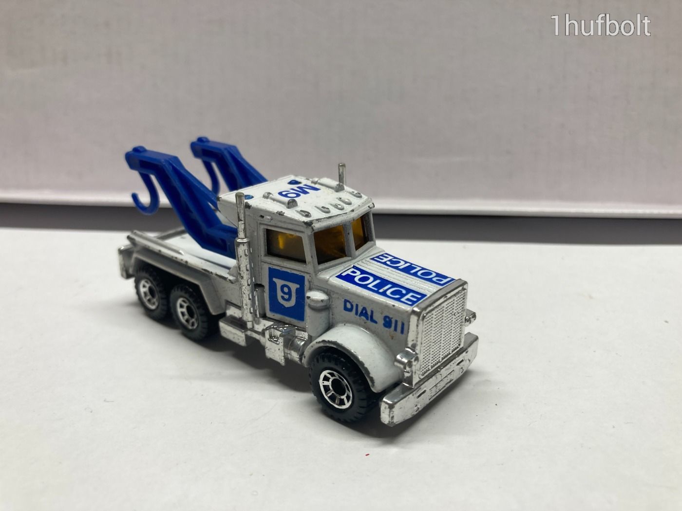 - Matchbox - Peterbilt M9 Police rendőrségi autómentő - 1981 - Macau ...