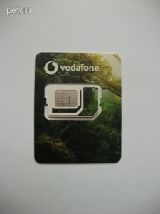Vodafone tuti mini micro nano méretű sim kártya aktívált regisztrált ...